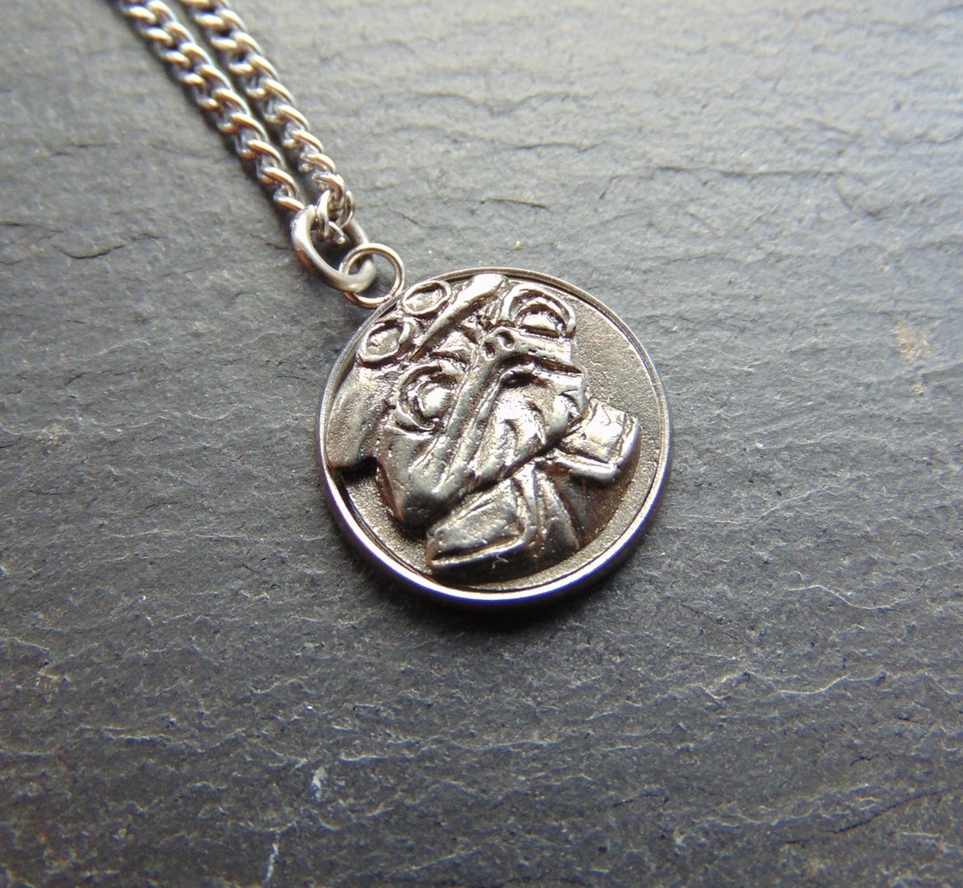 Mr Toad Design Necklace Pewter Pendant Necklace Wind in the Willows ...