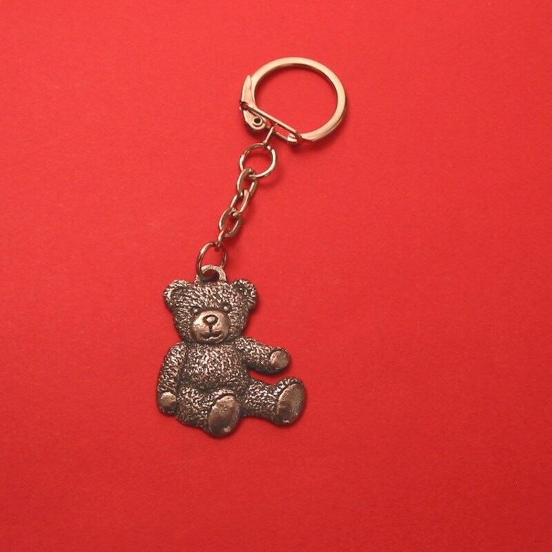 Bear Keychain - Etsy
