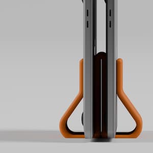 3D Printed Dual Vertical Laptop Stand – Docking Station for MacBook ...