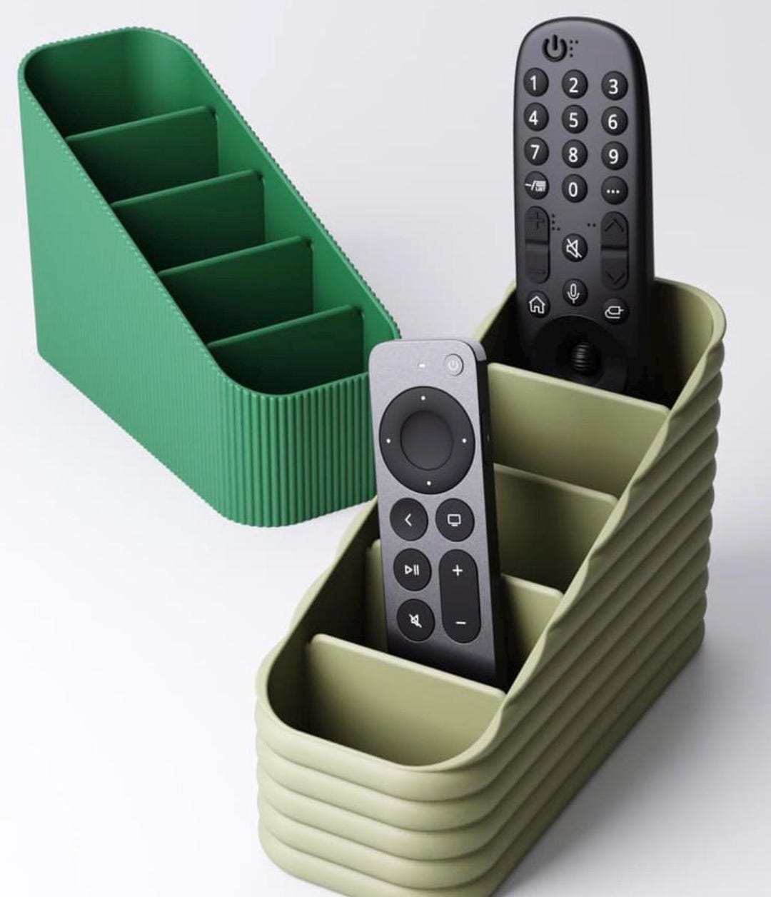 Remote Control Caddy Organizer | Modern TV Remote Holder | Minimalist ...
