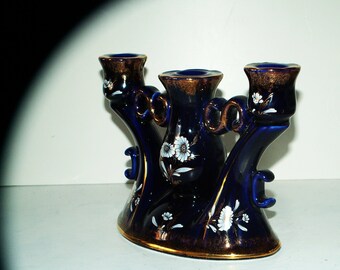 Porcelain candelabra | Etsy