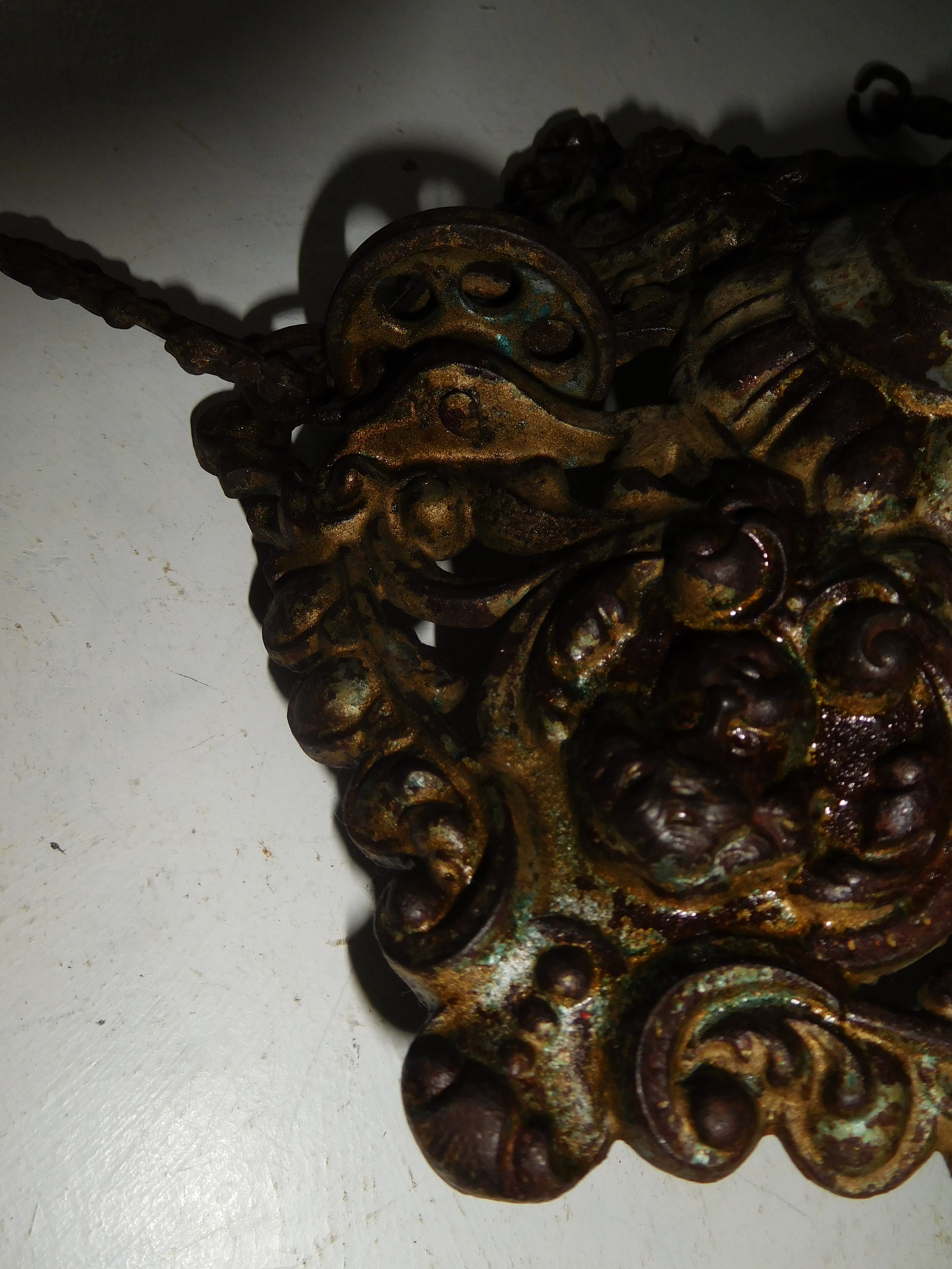 Antique Censer/cast Iron/angel Heads/ornaments/church - Etsy