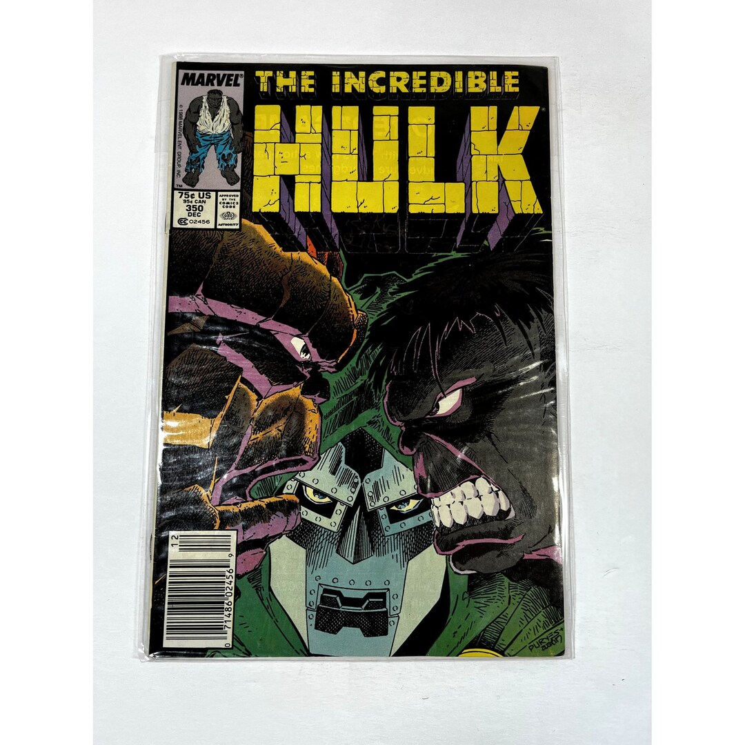 The Incredible Hulk 350 December 1988 Marvel Comics - Etsy