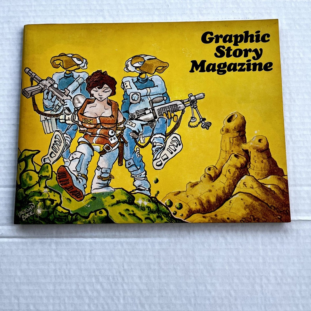 Graphic Story Magazine 10 Spring 1969 the Man by Von Interview - Etsy