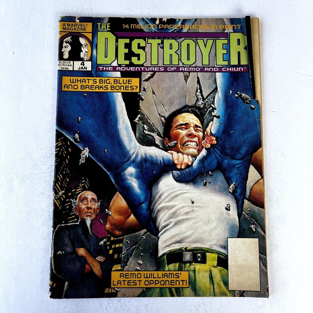 The Destroyer 4 January 1990 the Adventures of Remo and Chiun - Etsy