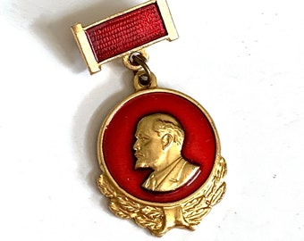 Red Pin Lenin - Etsy