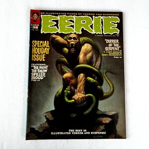 Eerie Magazine Issue No. 38 February 1972 Warren Horror Comic - Etsy