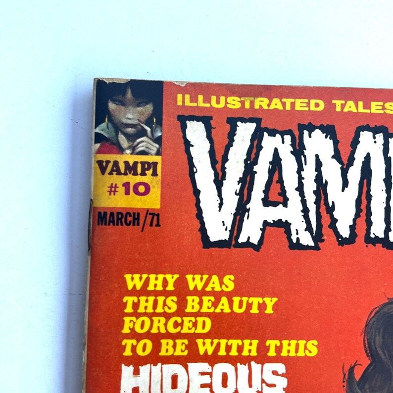 Vampirella Issue No. 10 March 1971 Comic Book Magazine - Etsy