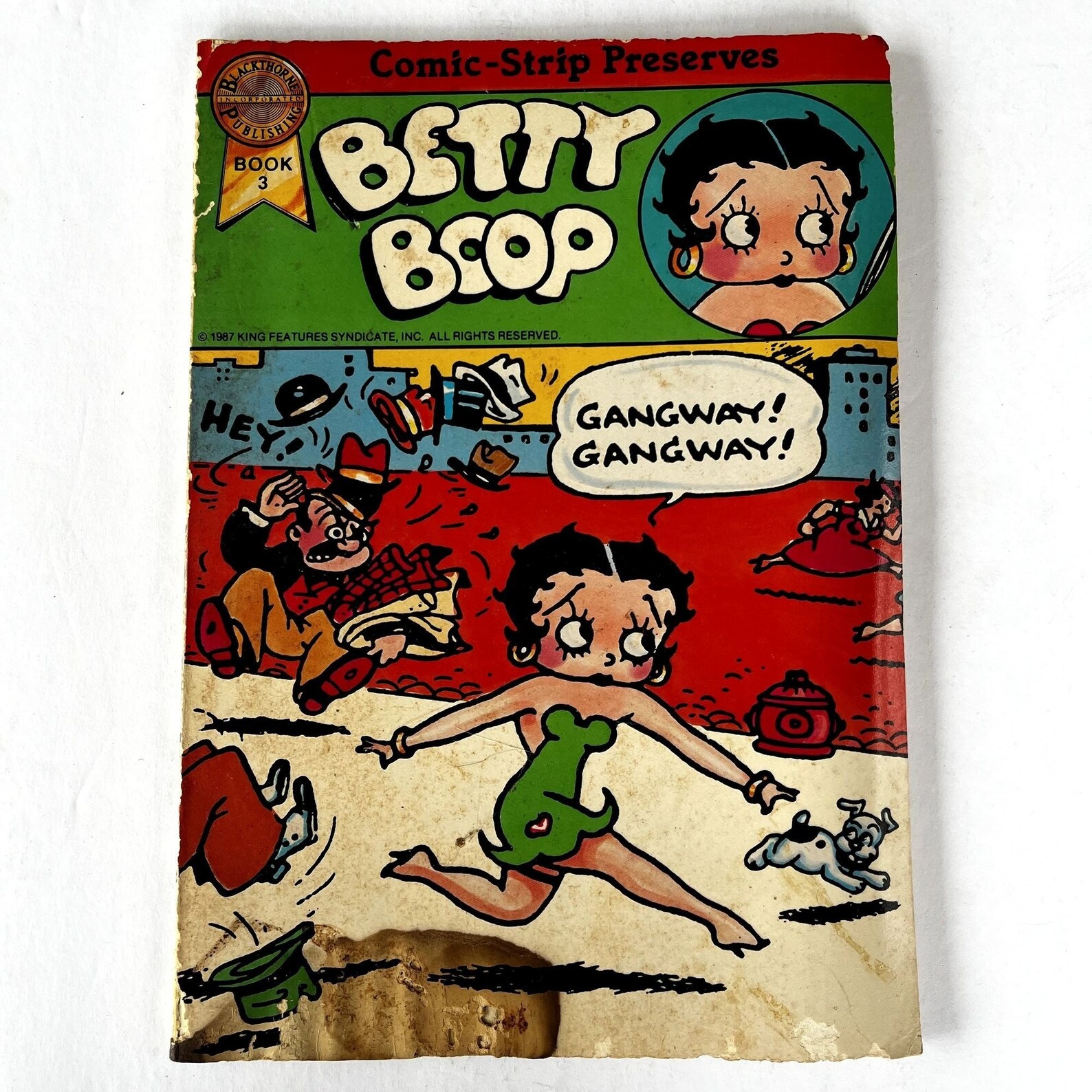 Betty Boop Book 3 1987 Comic Strip Preserves Comic Book Magazine - Etsy
