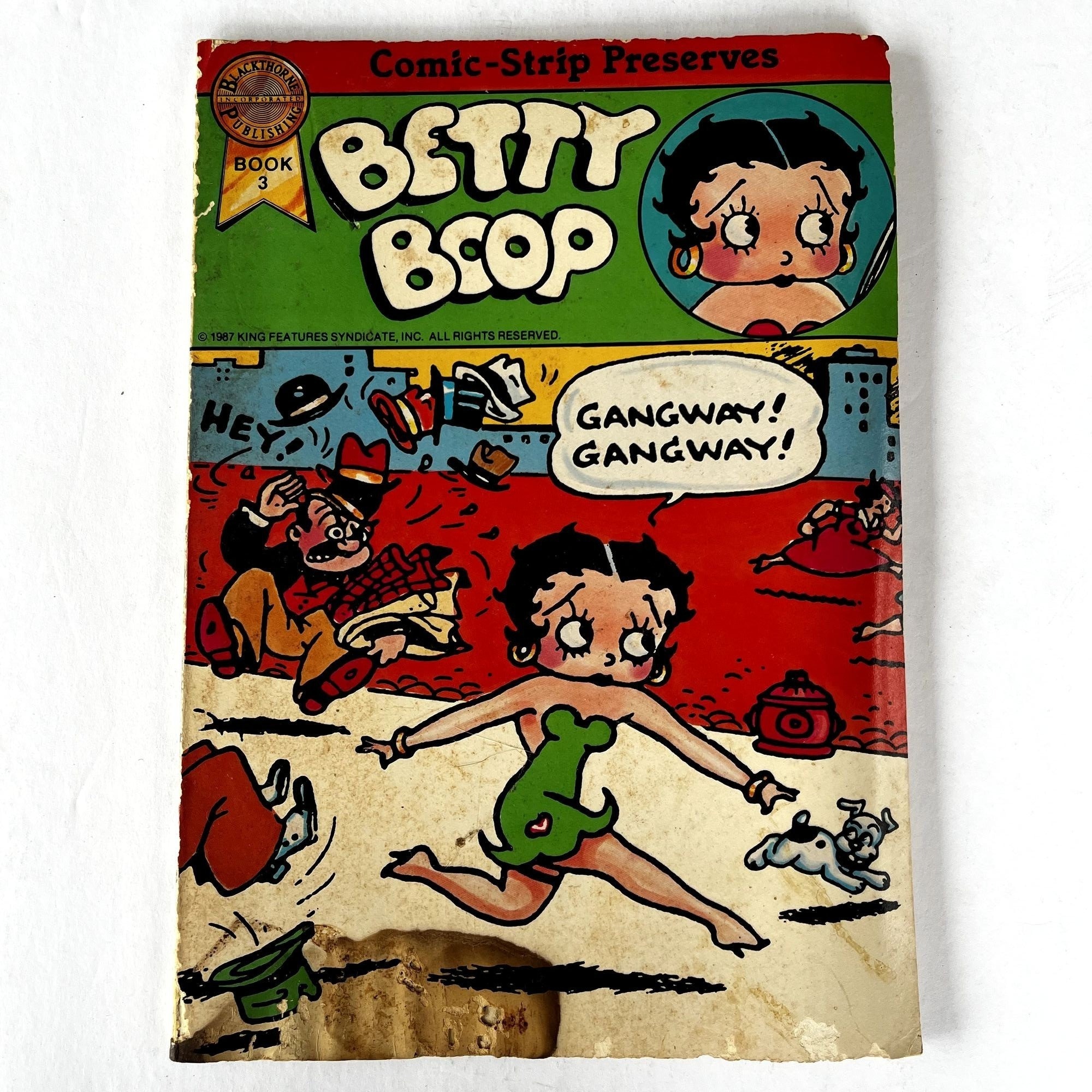 Betty Boop Book 3 1987 Comic Strip Preserves Comic Book - Etsy