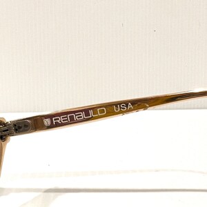 Vintage Renauld Gold Frame React-a-matic Glasses Octagon Frames Eyewear ...
