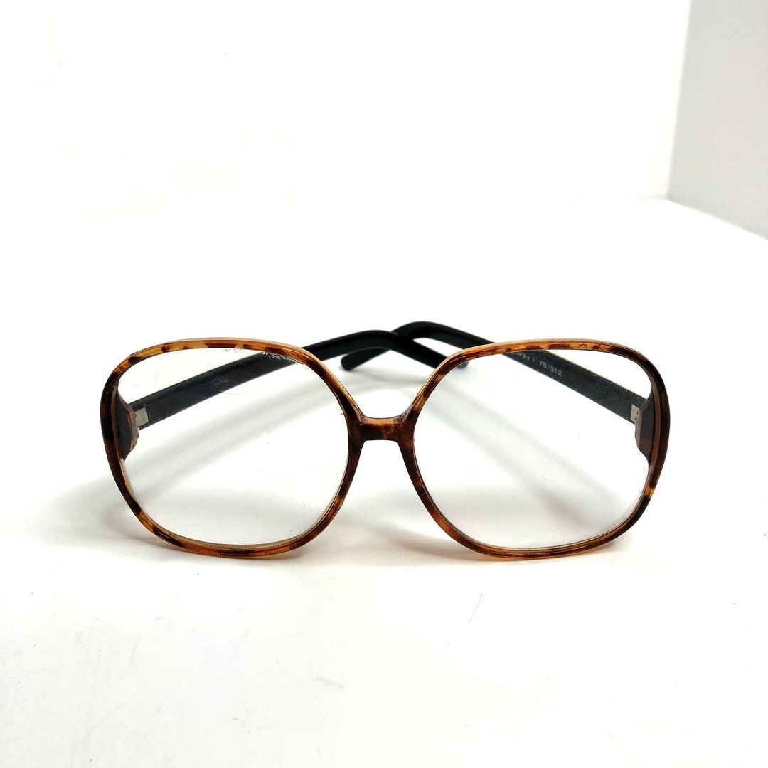 Optimus Brown Tortoiseshell Glasses Frames Large Round Plastic Frame - Etsy