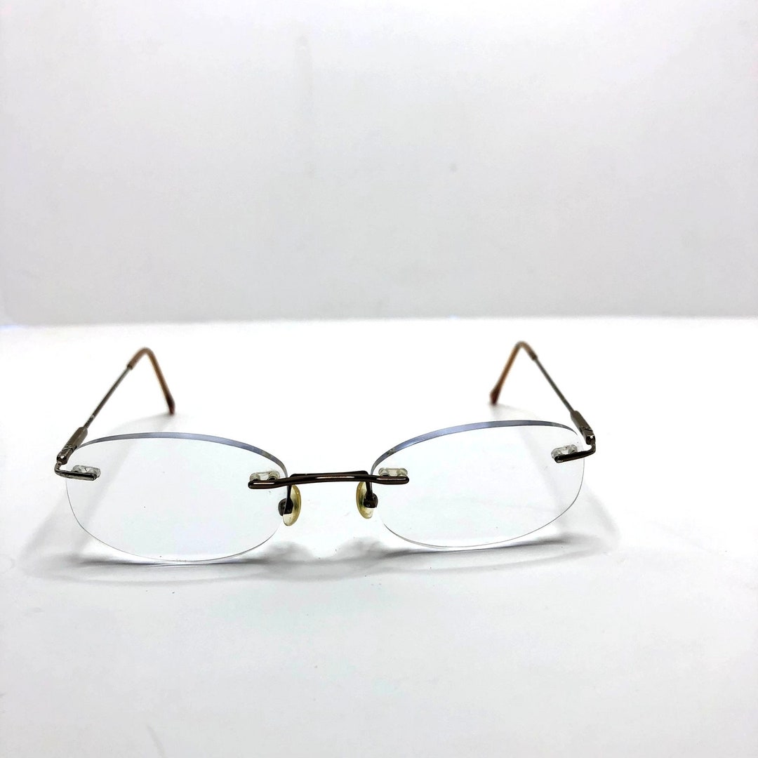 Unisex Rimless Frameless Glasses for Men Women Eyewear - Etsy