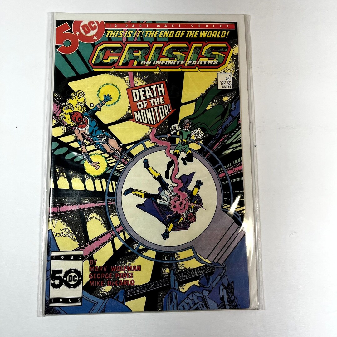 Crisis on Infinite Earths 4 July 1985 DC Comics - Etsy