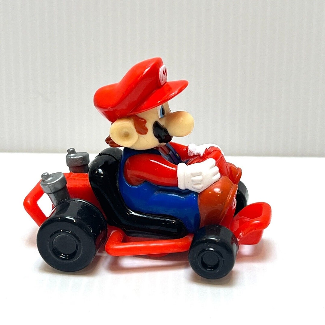 Mario Red Pull Back Racer Car 2002 Super Mario Kart - Mario Bros. - Etsy