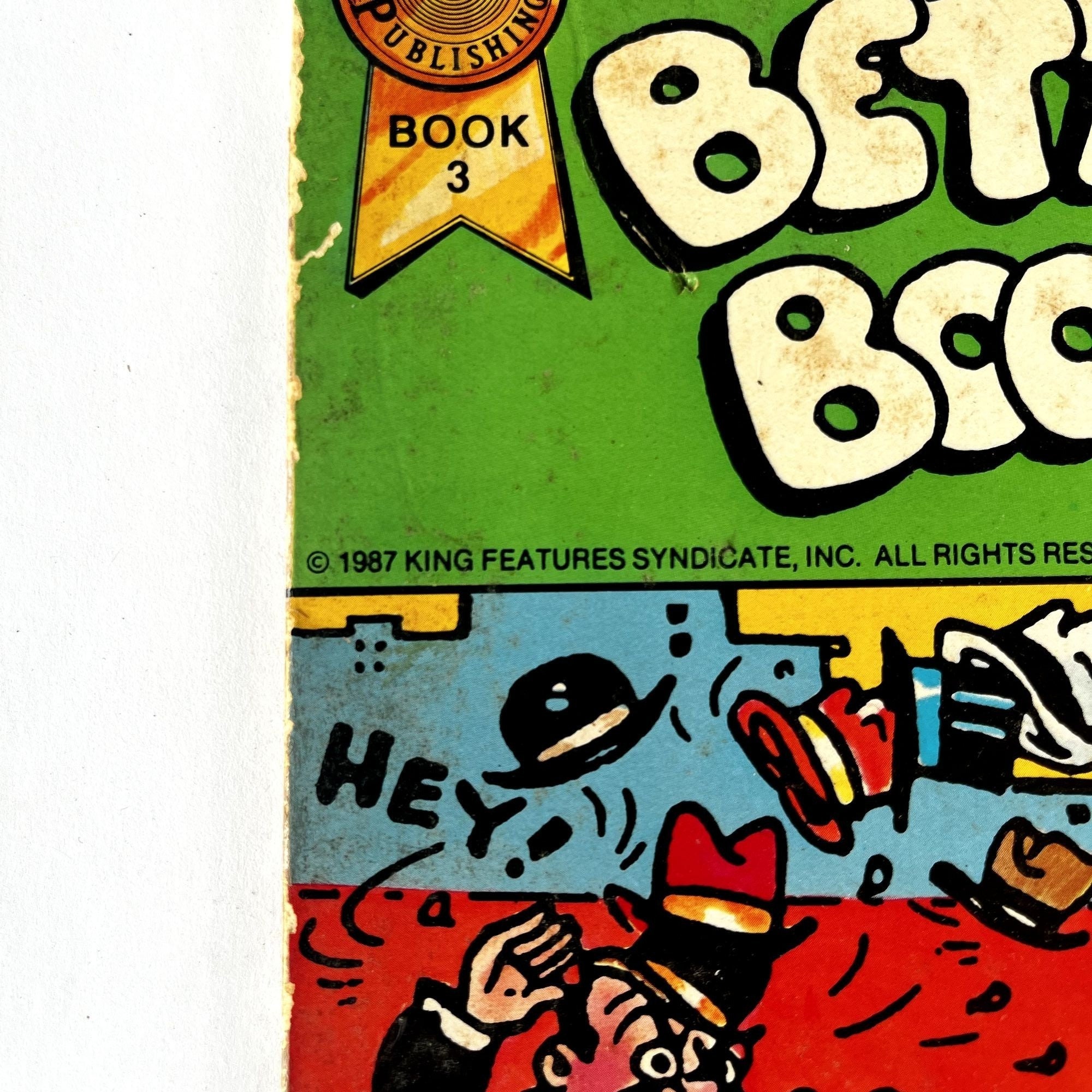 Betty Boop Book 3 1987 Comic Strip Preserves Comic Book - Etsy