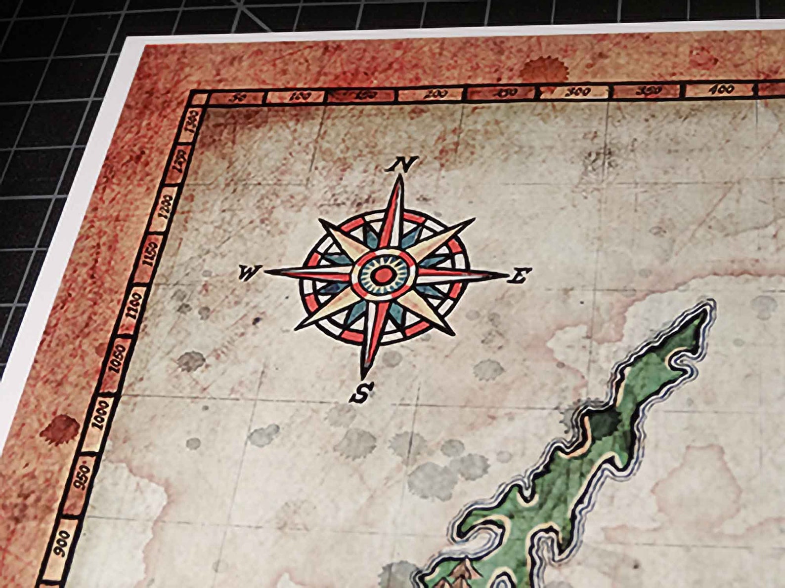 Map of Gaia From Final Fantasy VII - World Map - Final Fantasy 7 ...