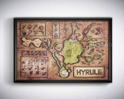 The Legend of Zelda: the Wind Waker World Map Poster - Etsy