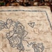Map of the World of Balance From Final Fantasy 6, FF6, FFVI - Large and ...