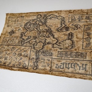 Zelda Map, Hyrule Map, Twilight Princess Map, Legend of Zelda, New ...
