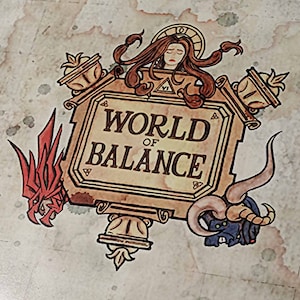 World of Balance / World of Ruin Map From Final Fantasy VI - World Map ...