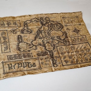 Zelda Map, Hyrule Map, Twilight Princess Map, Legend of Zelda, New ...