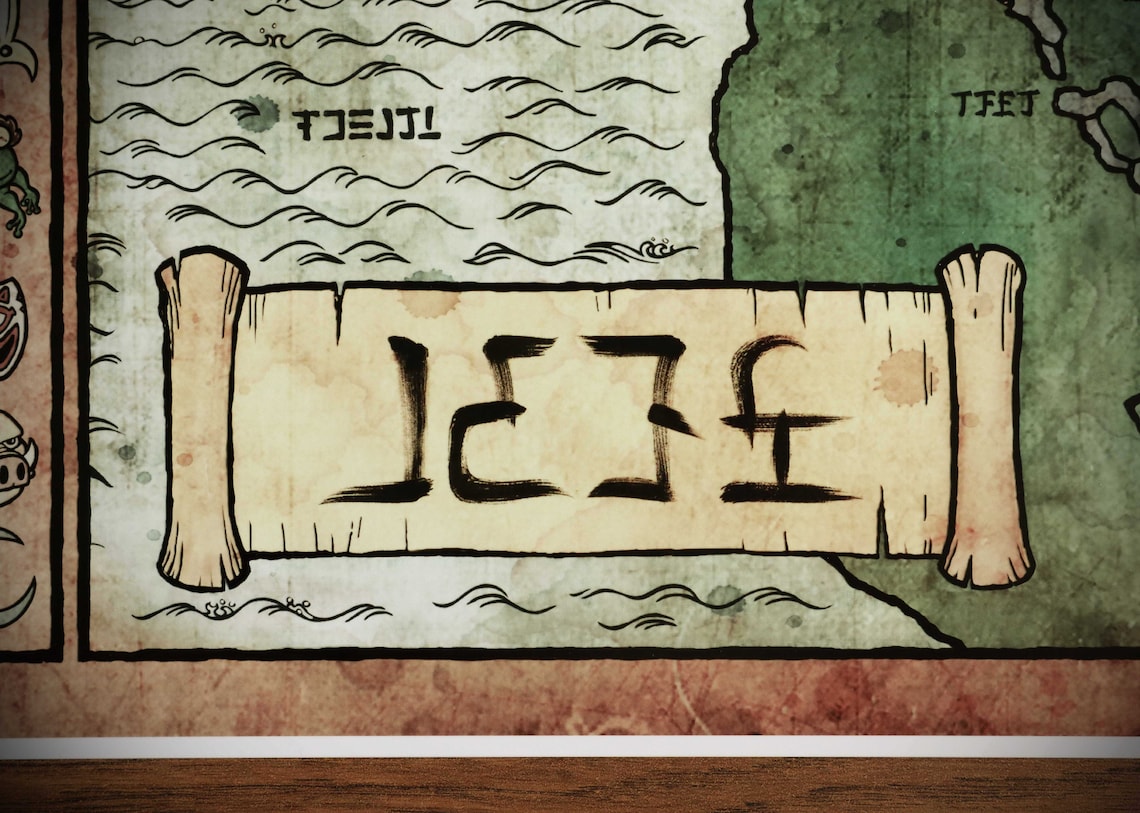 Map of Termina From Legend of Zelda Majoras Mask English or | Etsy Canada