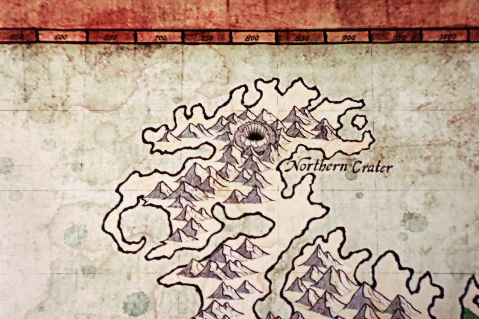 Map of Gaia From Final Fantasy VII World Map Final Fantasy - Etsy UK