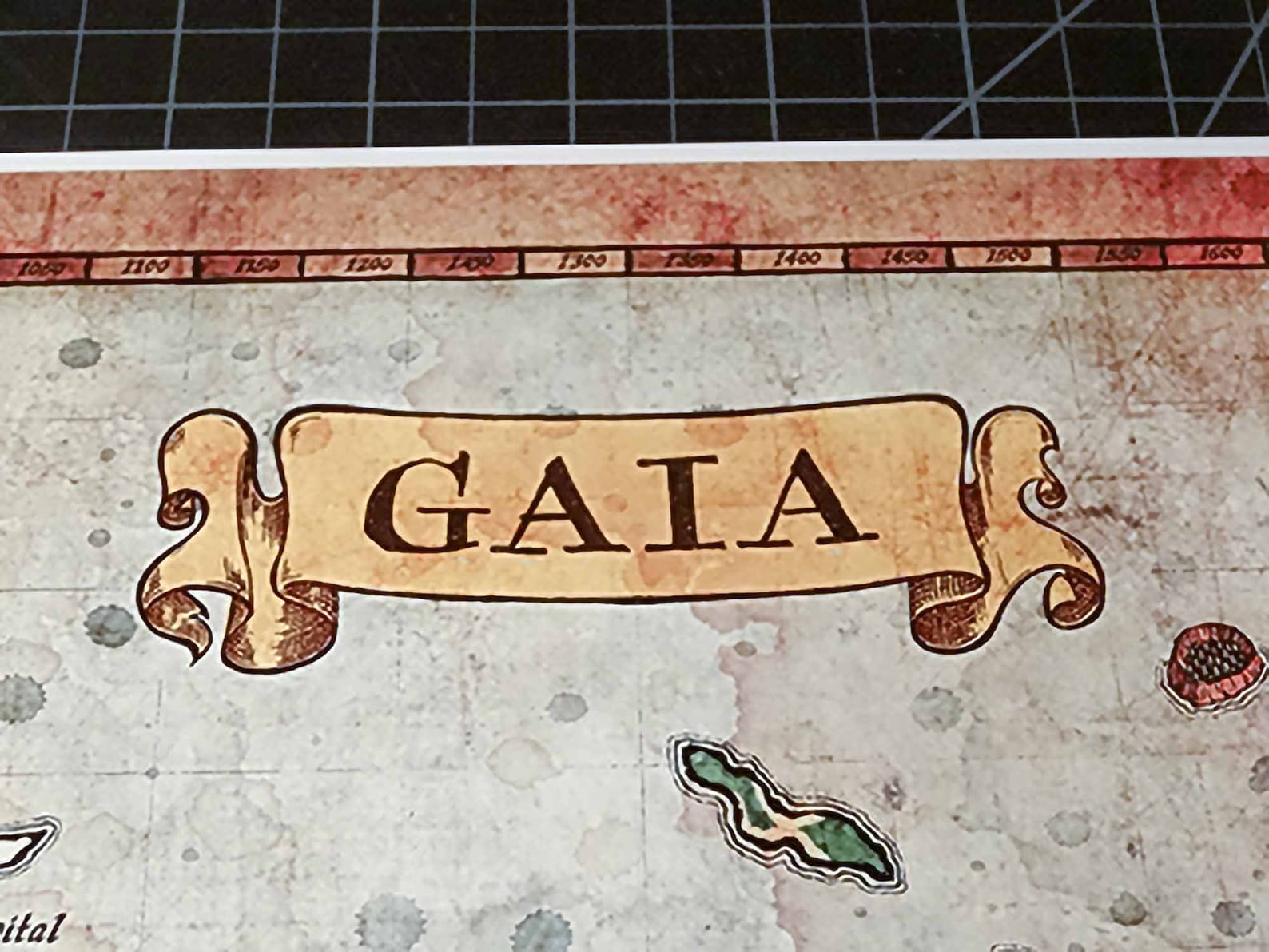 Map of Gaia From Final Fantasy VII - World Map - Final Fantasy 7 ...