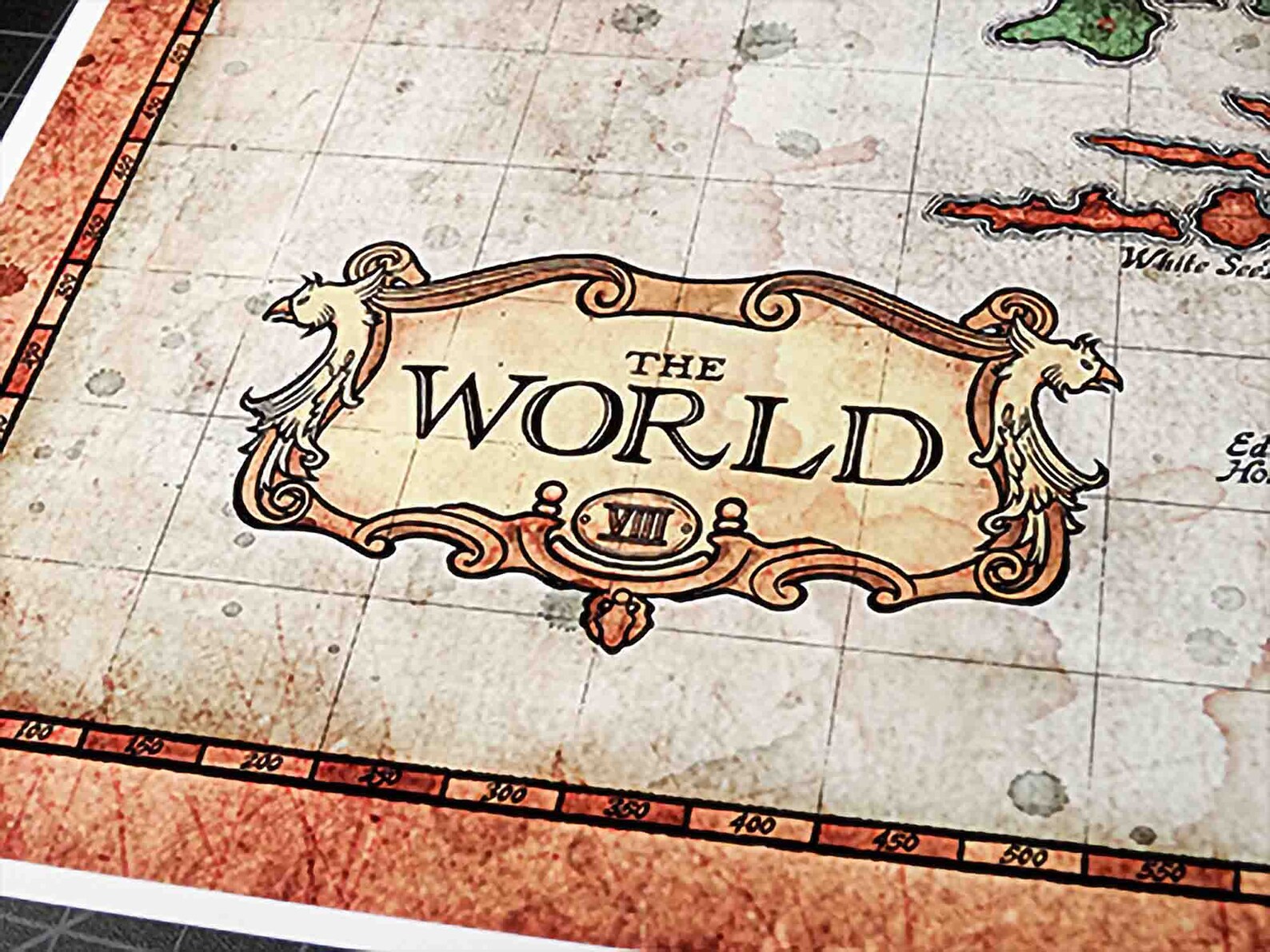 Map of the World From Final Fantasy VIII World Map Final Fantasy 8 ...