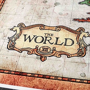 Map of the World From Final Fantasy VIII - World Map - Final Fantasy 8 ...
