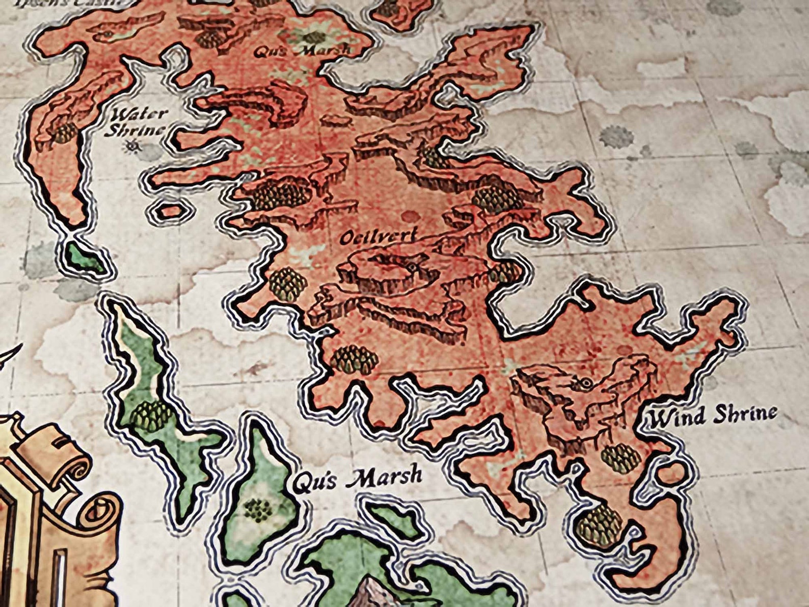 Map of Gaia From Final Fantasy IX World Map Final Fantasy - Etsy UK