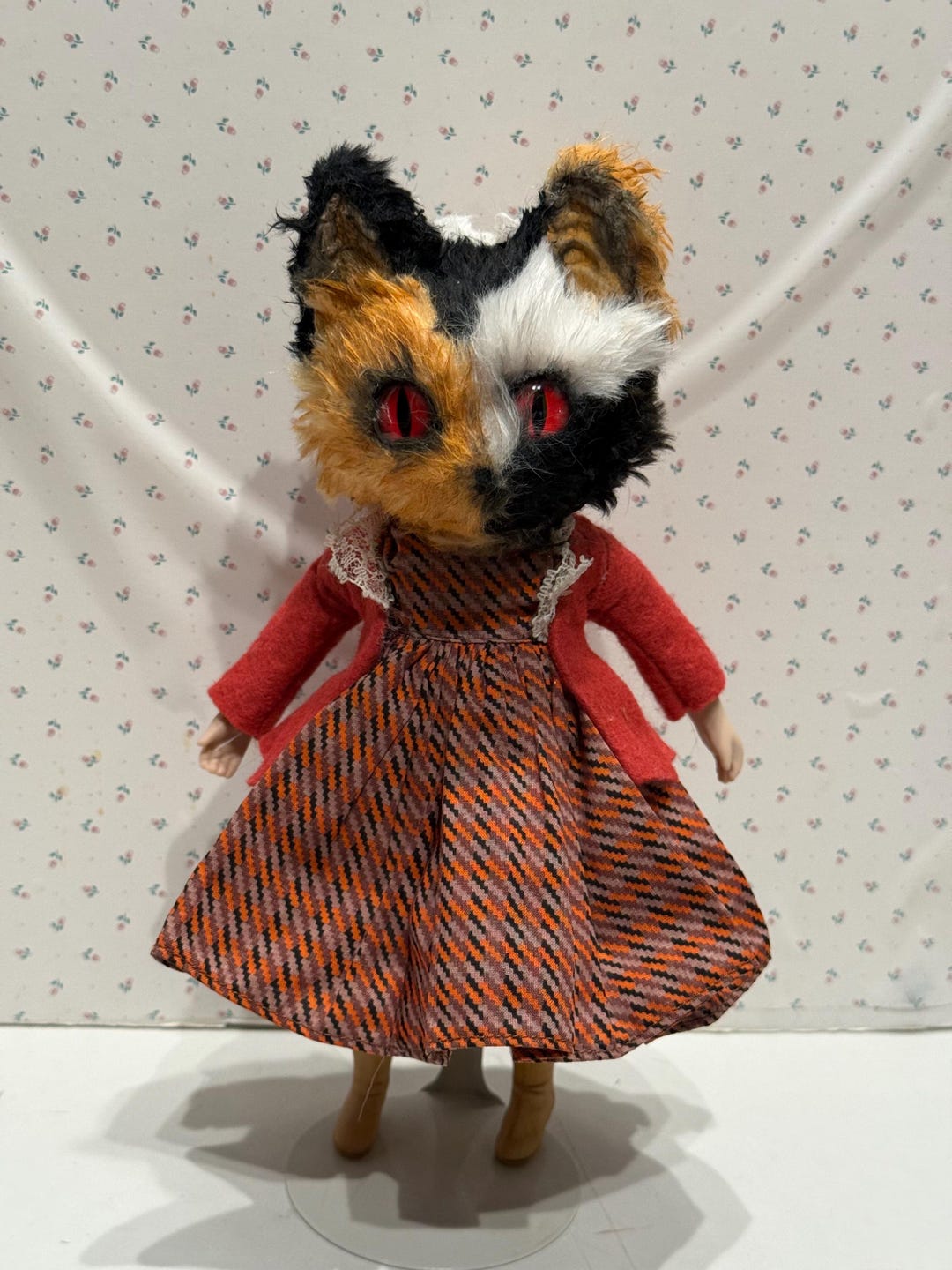 Coco Calico Cat Textile Art Doll - Etsy
