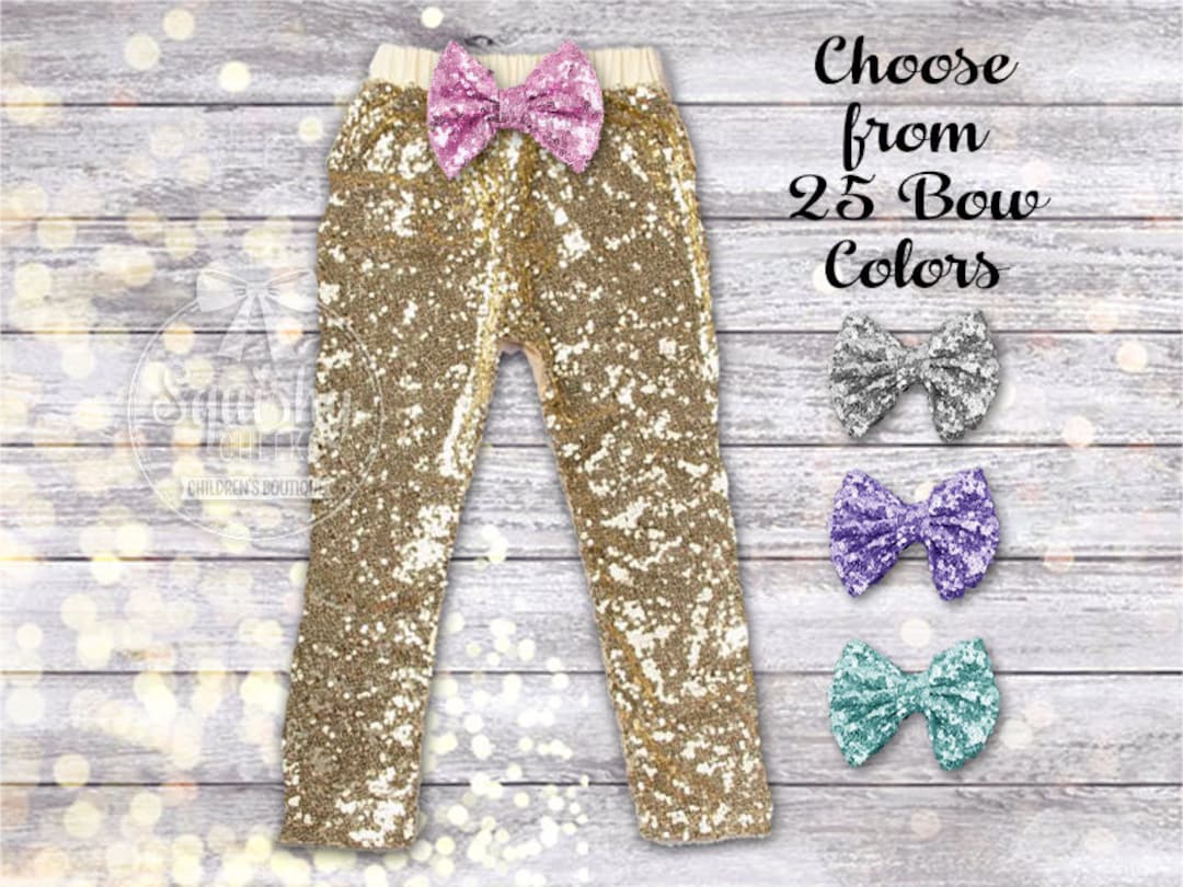 Baby Girl Gold Pants Baby Girl Leggings Gold Leggings Gold Sparkle ...