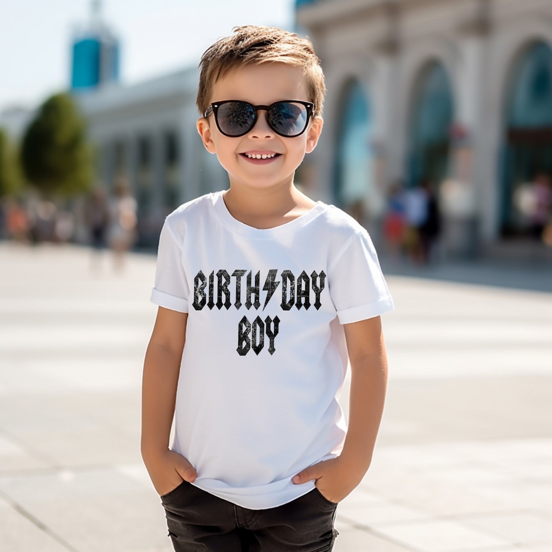 Rockin Birthday Boy Outfit: Guitar Rockstar Shirt - Etsy