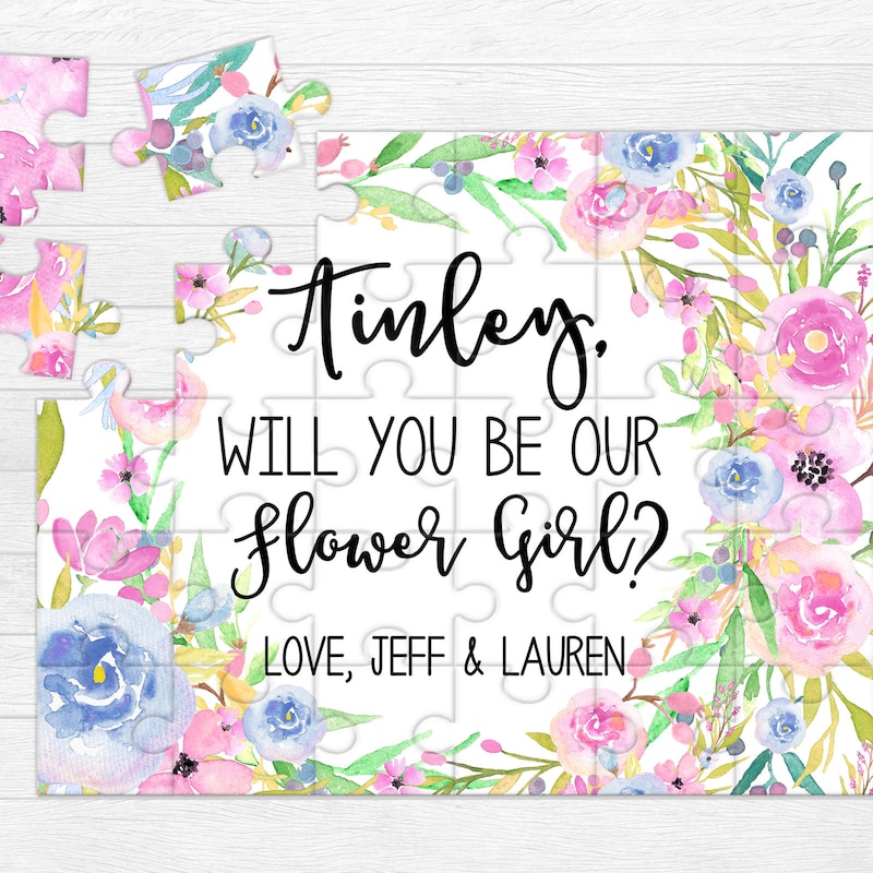 Flower Girl Invite - Etsy