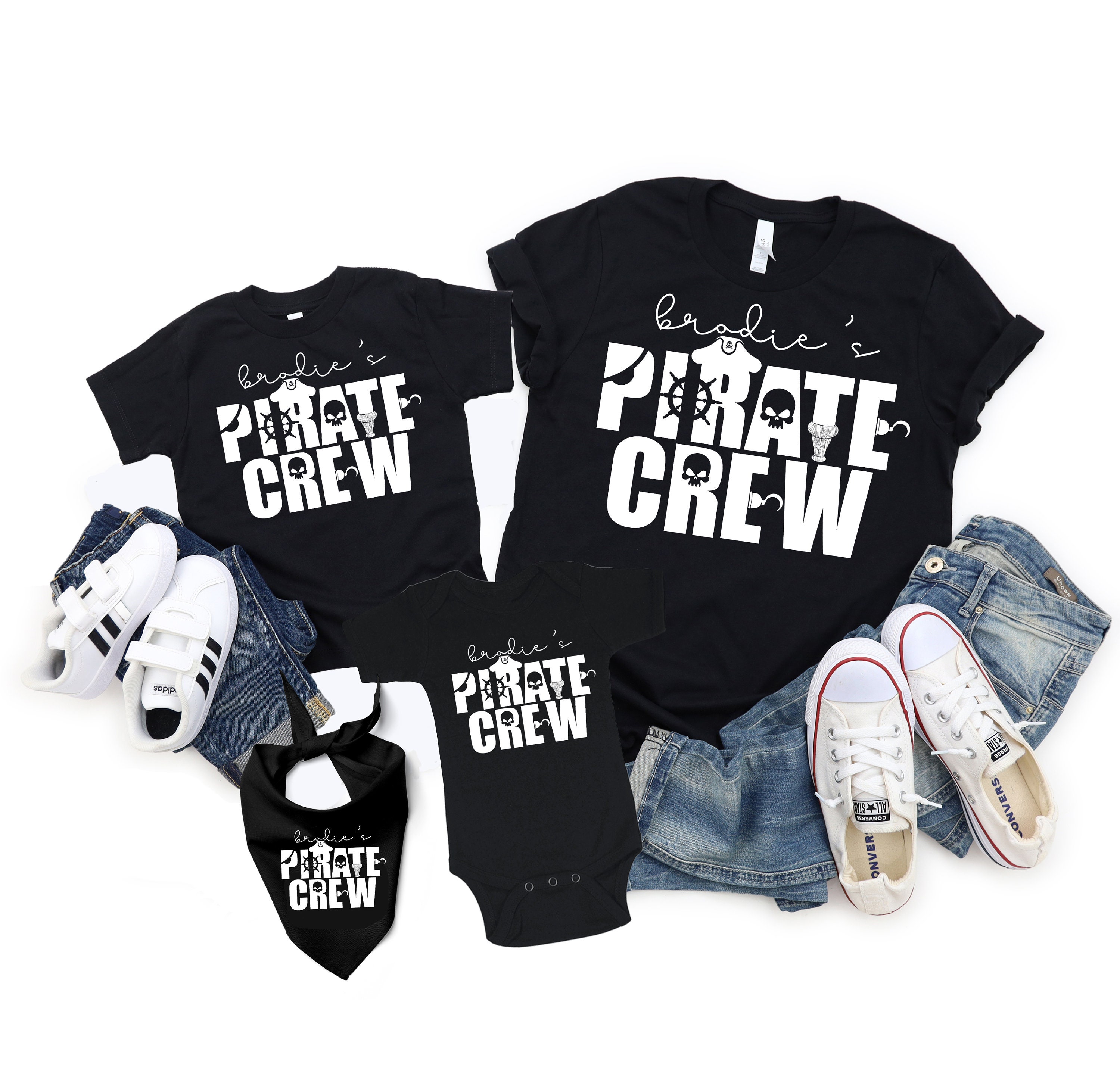 Pirate Crew Birthday Matching Family Shirts - Etsy