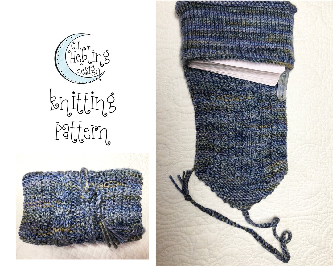 Tarot Card Wrap PDF Knitting Pattern - Etsy