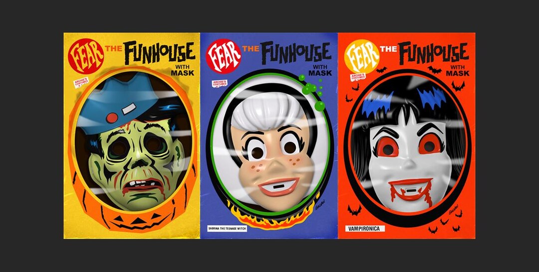 Archie Ben Cooper Homage Mask Trio - Etsy