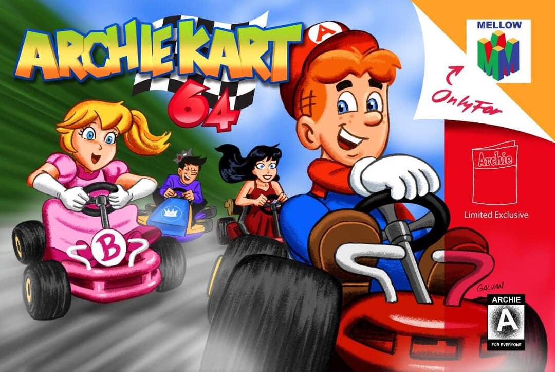 Archie Mario Kart Homage! - Etsy