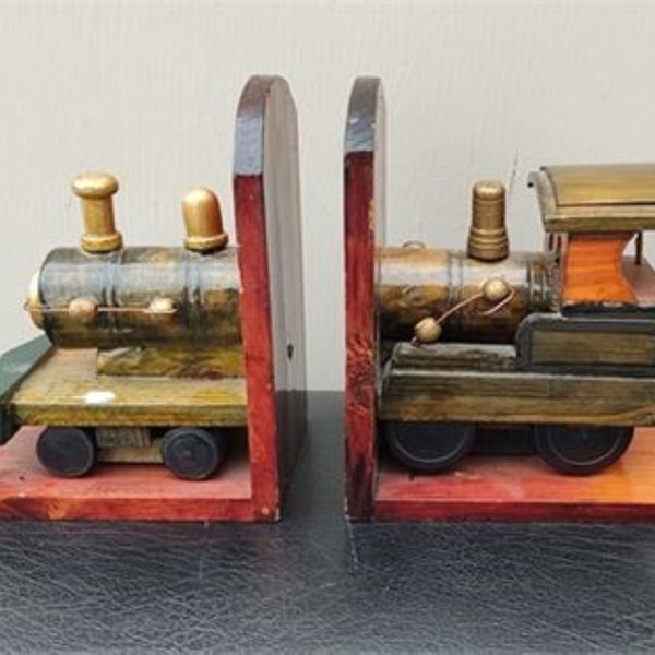 Train Bookends - Etsy