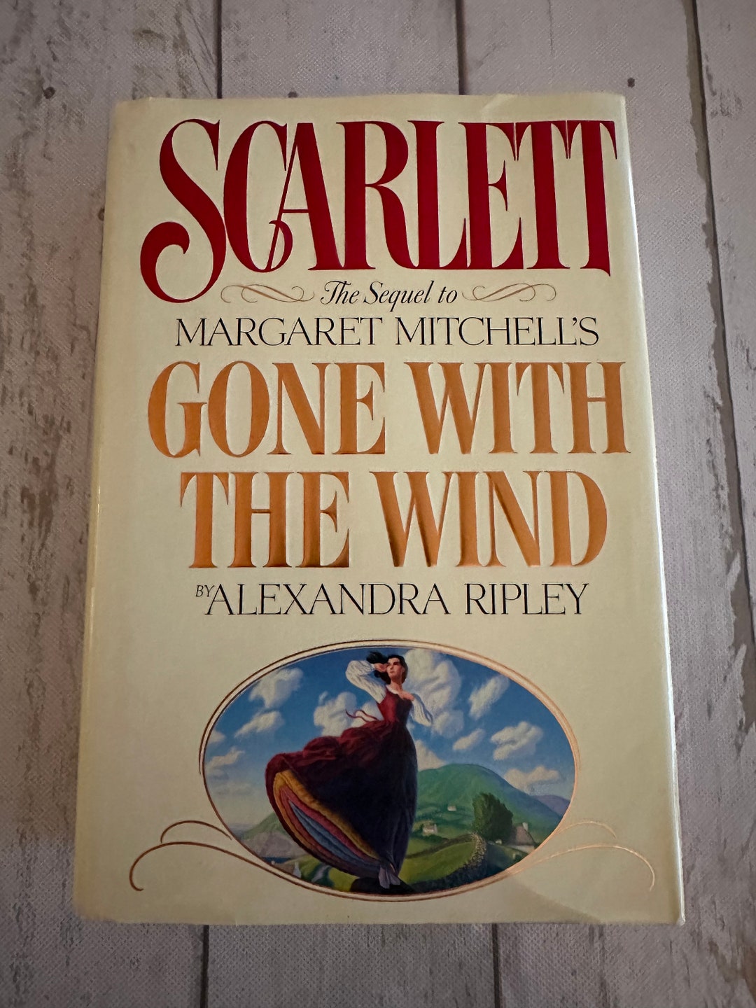 Scarlett Sequel to Gone With the Wind Large Hardcover 1991 - Etsy
