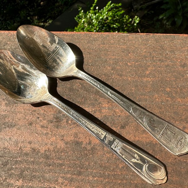 Worlds Fair Spoons - Etsy