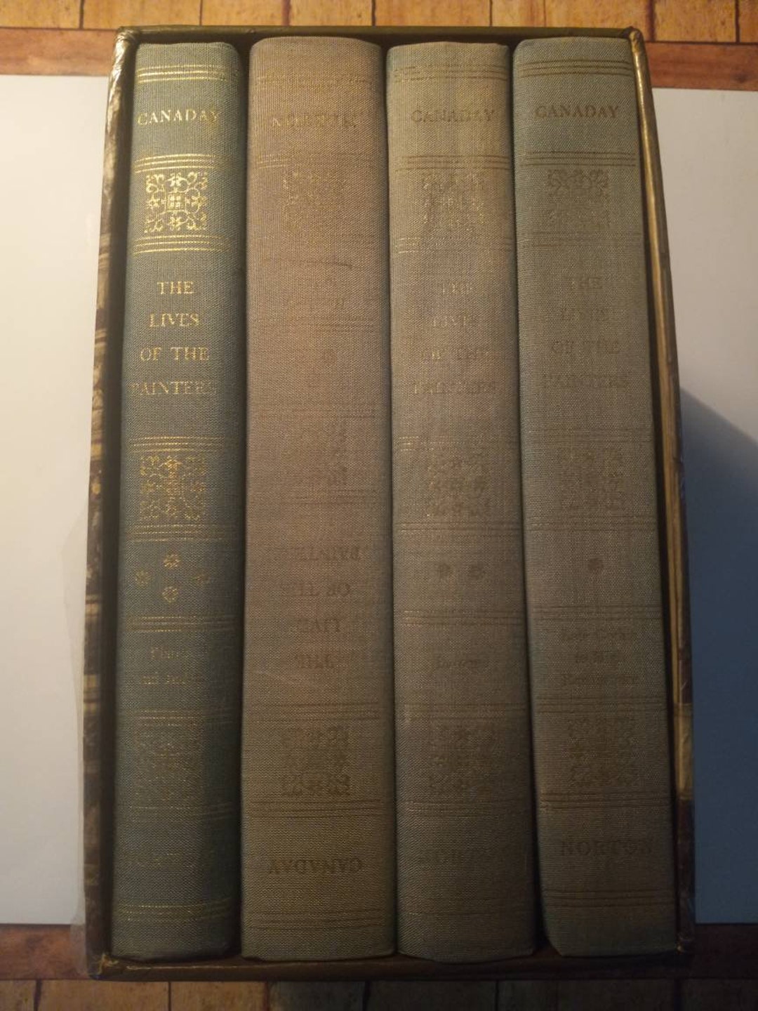 The Lives of the Painters~ John Canady~ 4-box Set Hardcovers 1969 ...