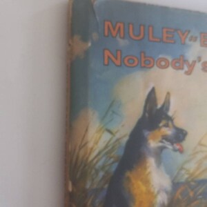 Muley Ears Nobody's Dog Hardcover Book 1959 First Edition FREE SHIP - Etsy