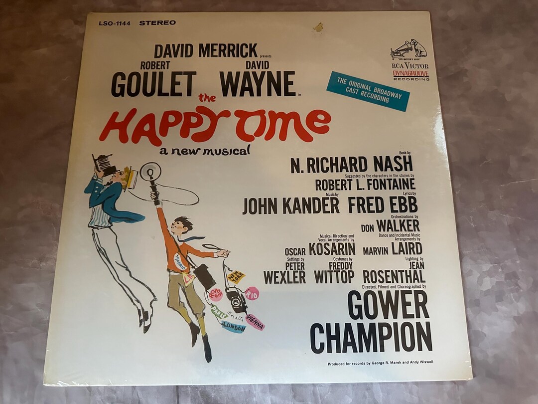David Merrick Presents "the Happy Time" Robert Goulet David Wayne ...