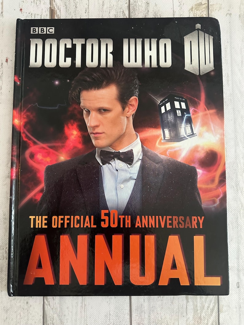 BBC Dr. Who~ the Official 50th Anniversary Annual~ Hardcover~ Like-new ...