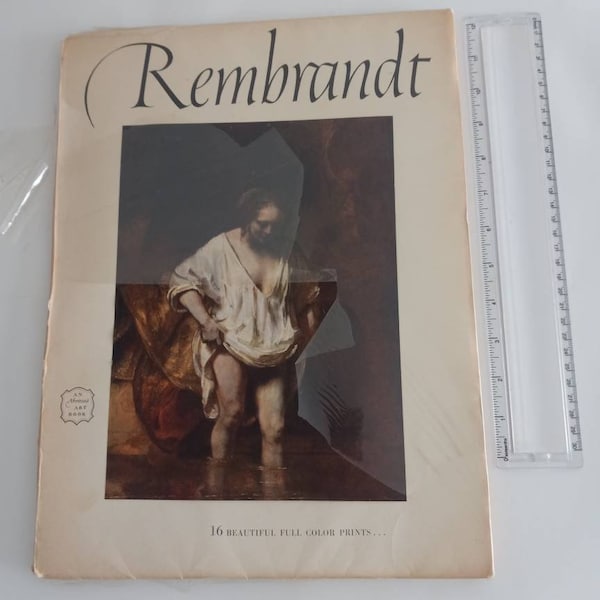 Rembrandt Art Book - Etsy