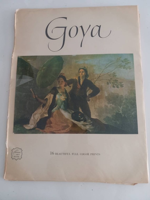 An Abrams Art Book goya 16 Beautiful Full Color - Etsy