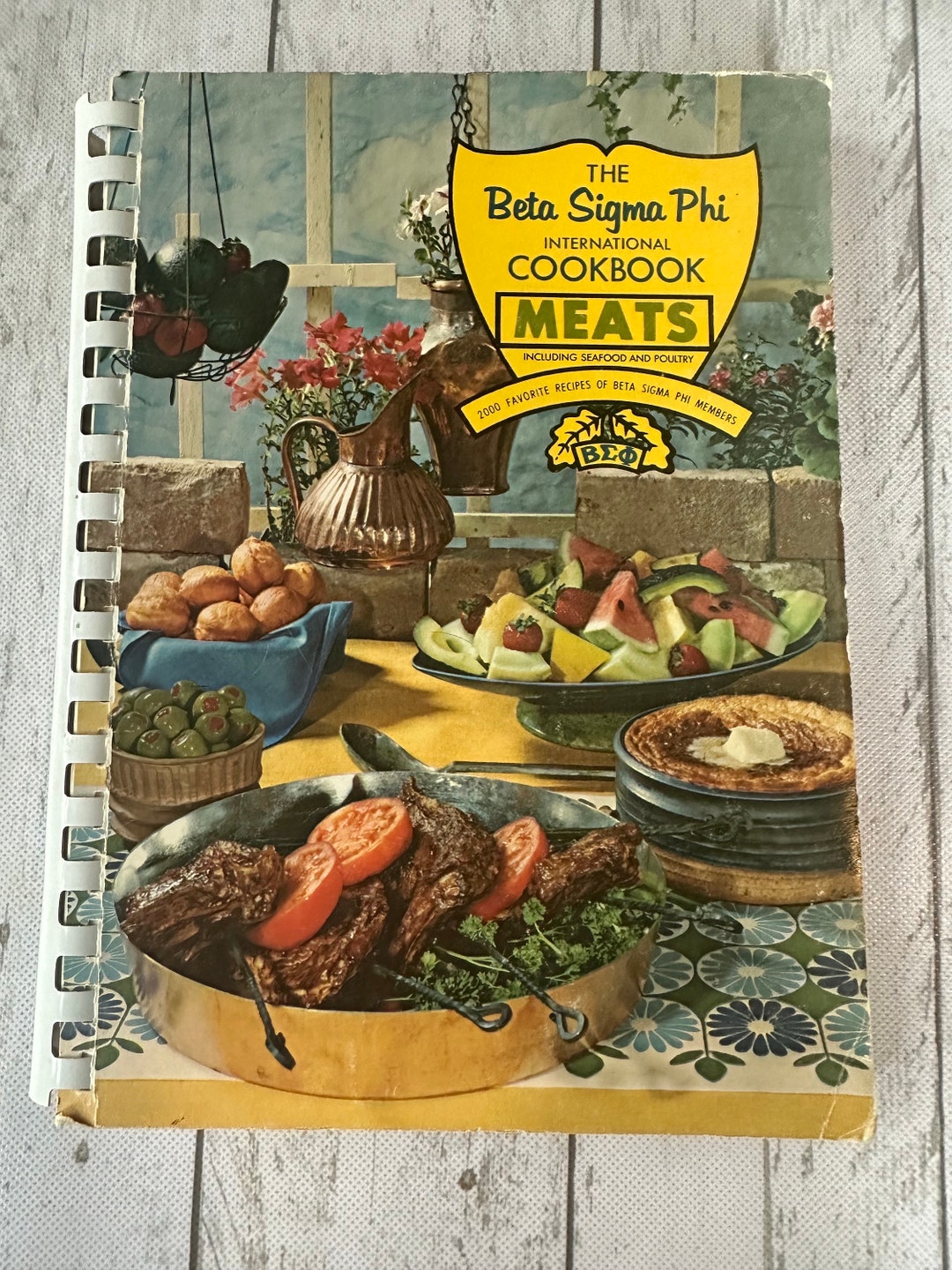 The Beta Sigma Phi International Cookbook~ MEATS~ 2000 Recipes ...
